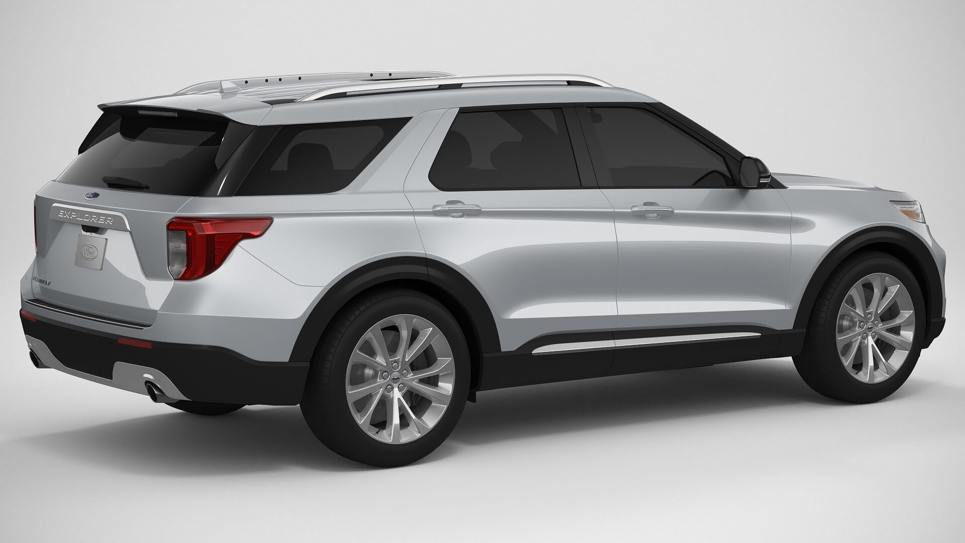 Ford Explorer 2023 Platinum - 3D Model by 3dacuvision