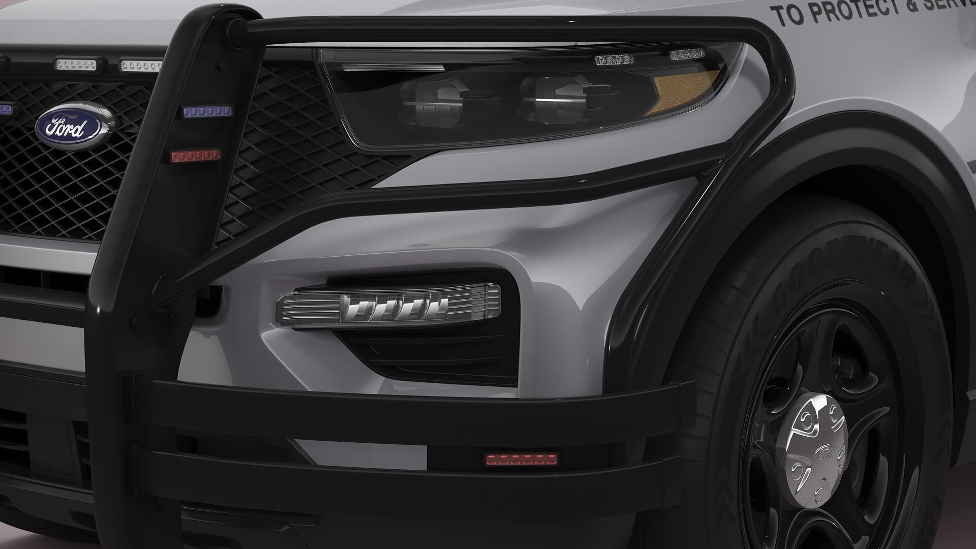 Ford Explorer 2023 Sheriff - 3D Model by 3dacuvision