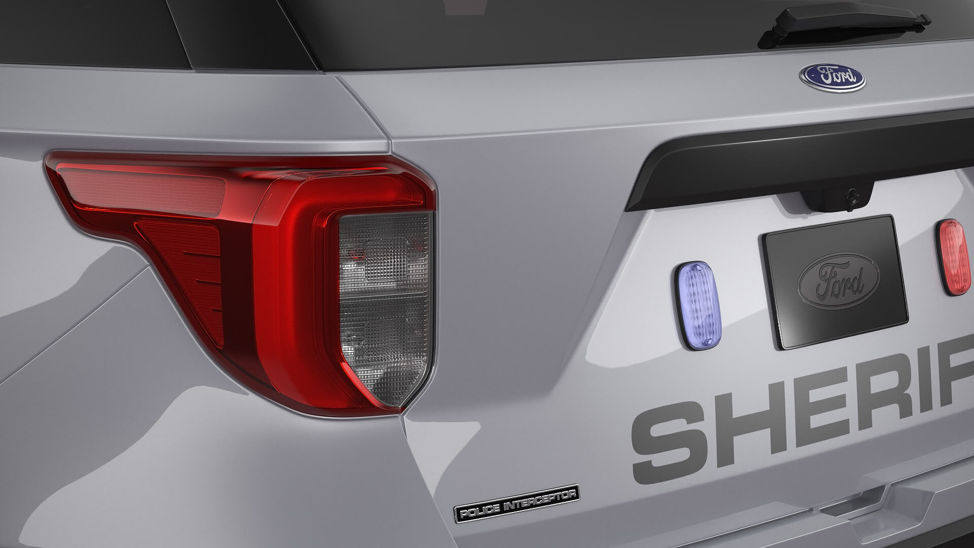 Ford Explorer 2023 Sheriff - 3D Model by 3dacuvision