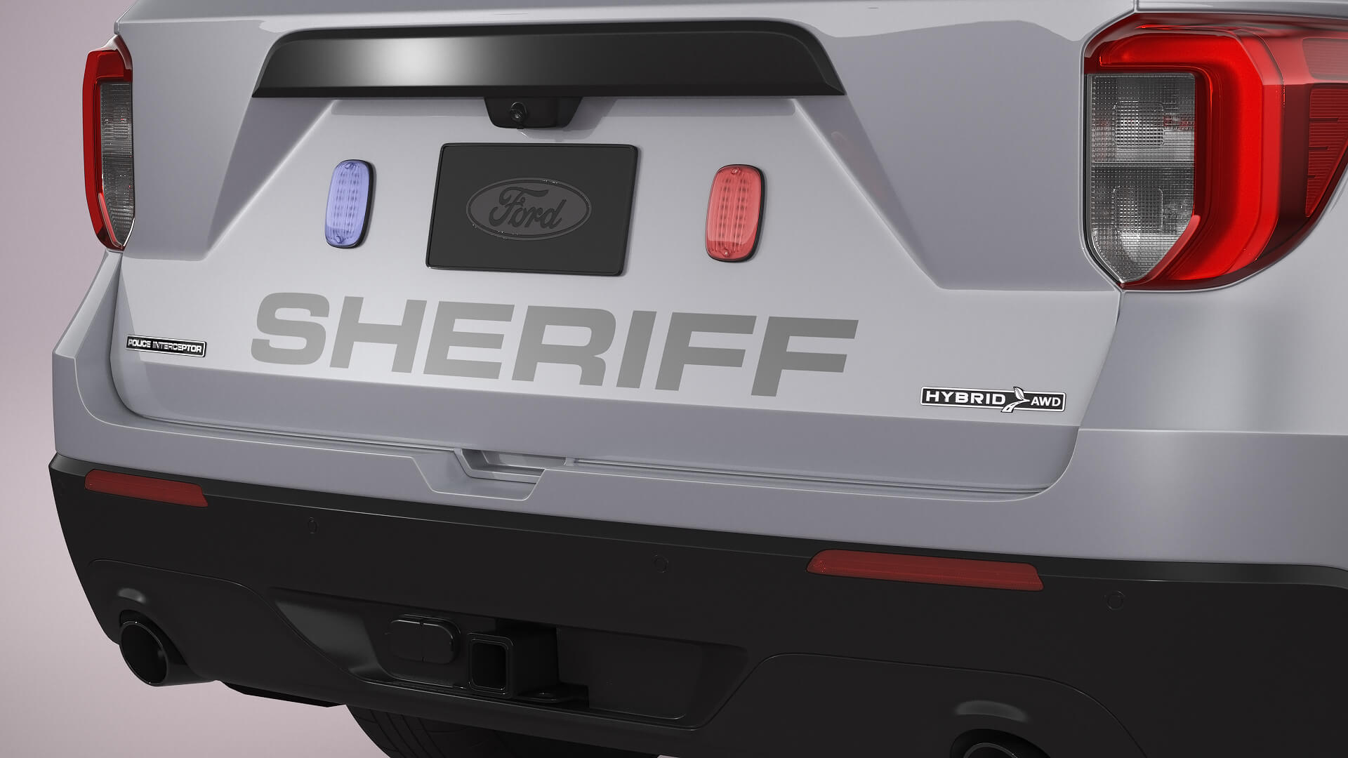 Ford Explorer 2023 Sheriff - 3D Model by 3dacuvision
