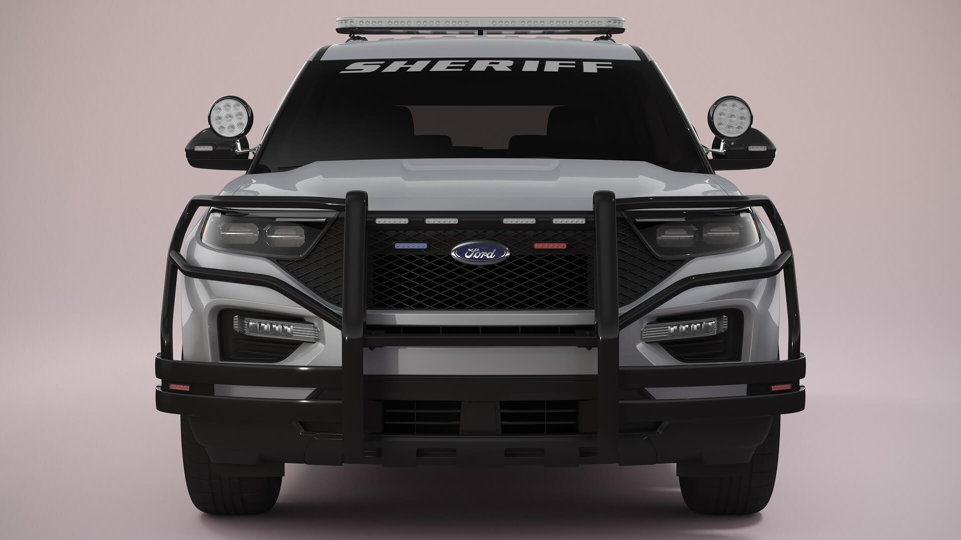 Ford Explorer 2023 Sheriff - 3D Model by 3dacuvision