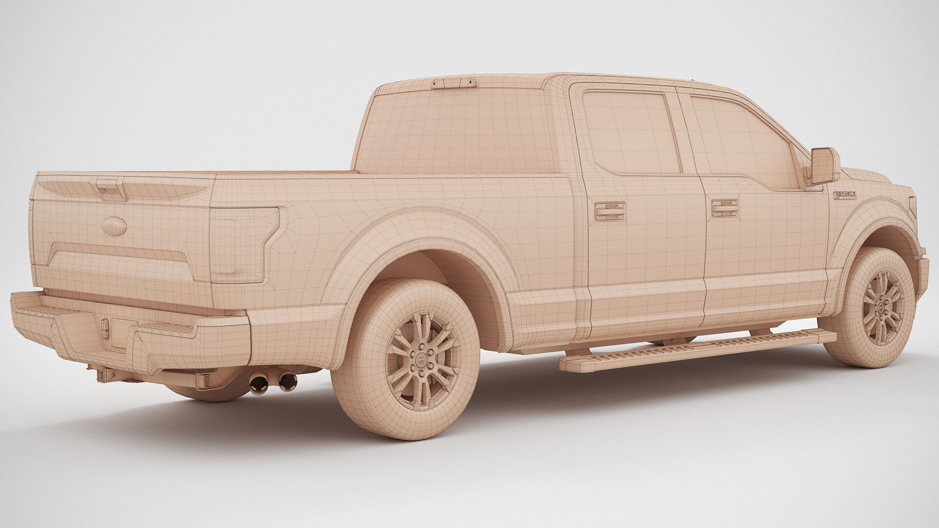 Ford F-150 2019 3D Model by 3dacuvision