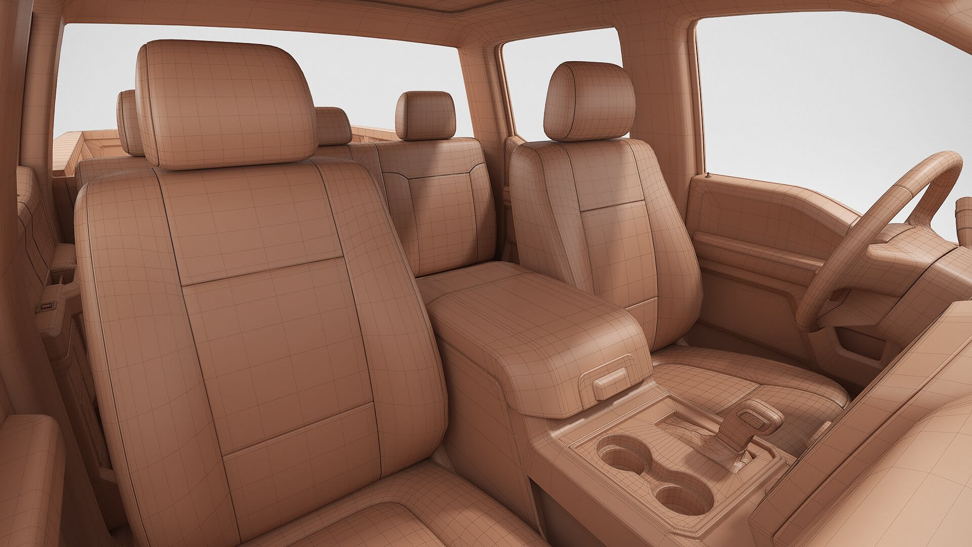 Ford F-150 2019 3D Model by 3dacuvision