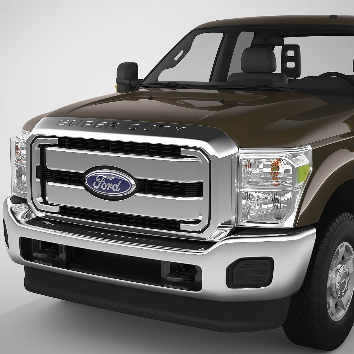 Ford Super Duty 2015 F250 XLT - 3D Model by 3dacuvision