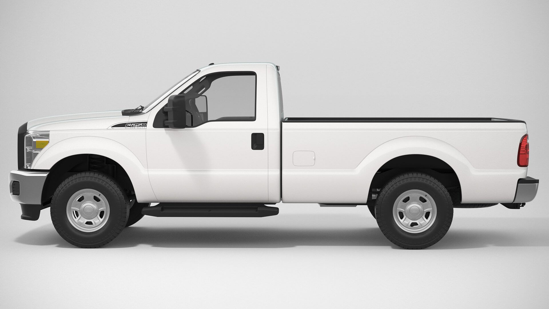 Ford Super Duty 2016 F250 Regular Cab - 3D Model by 3dacuvision