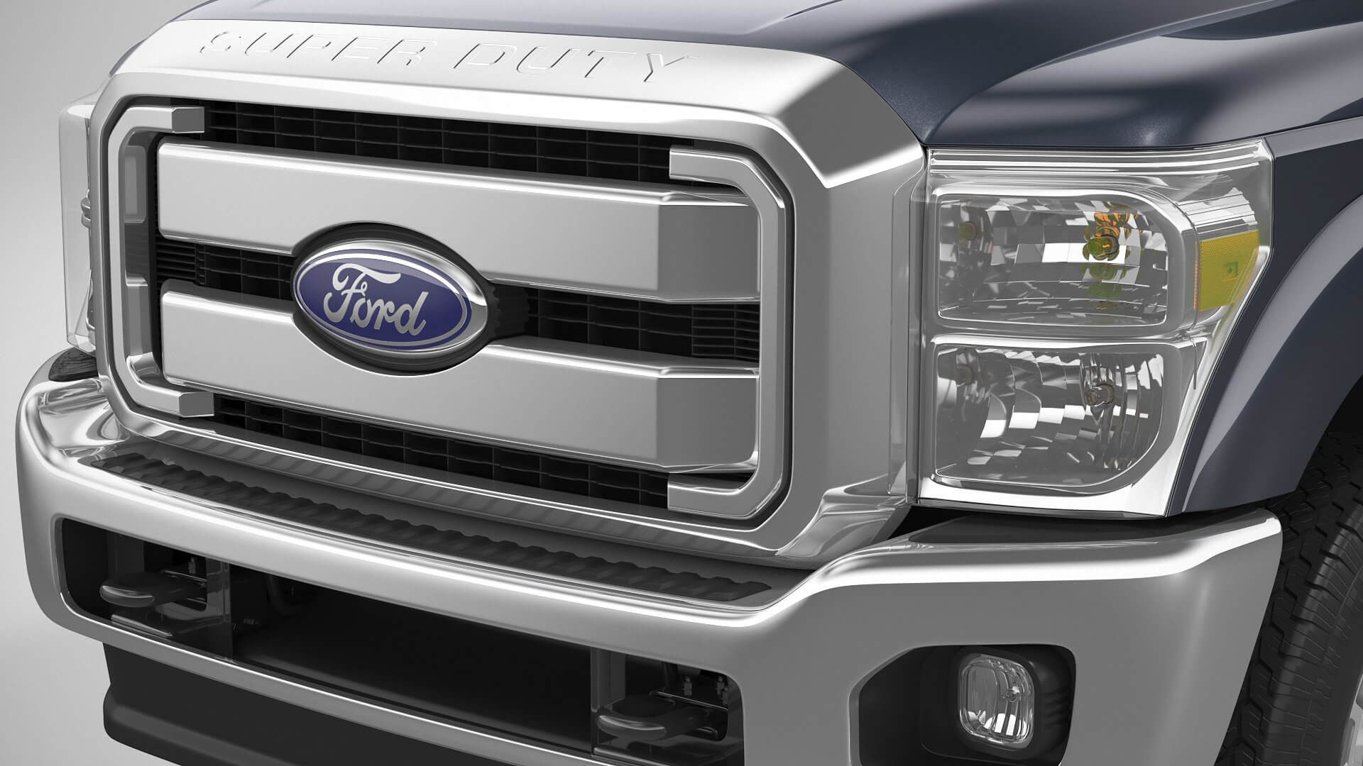 Ford Super Duty 2016 F250 SuperCab - 3D Model by 3dacuvision