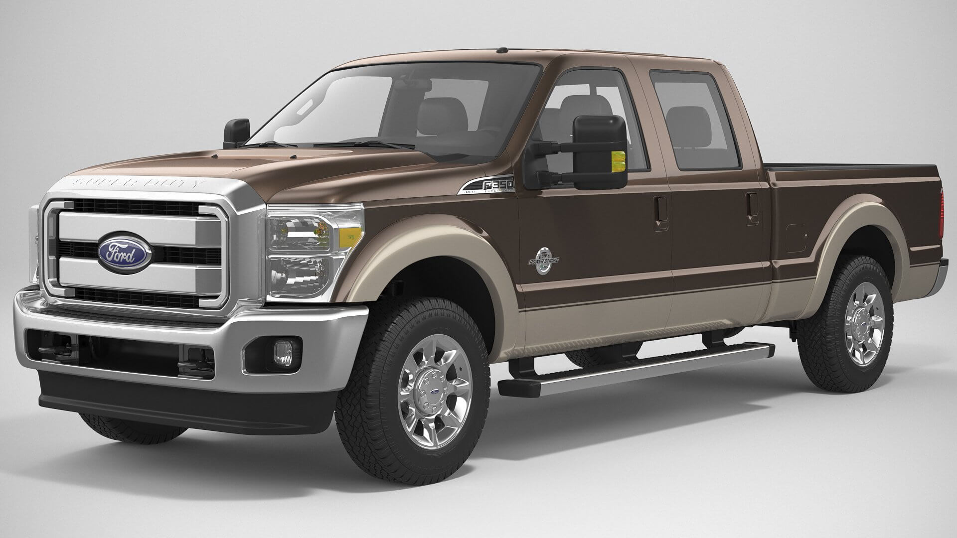 Ford Super Duty 2016 F350 Crew Cab - 3D Model by 3dacuvision