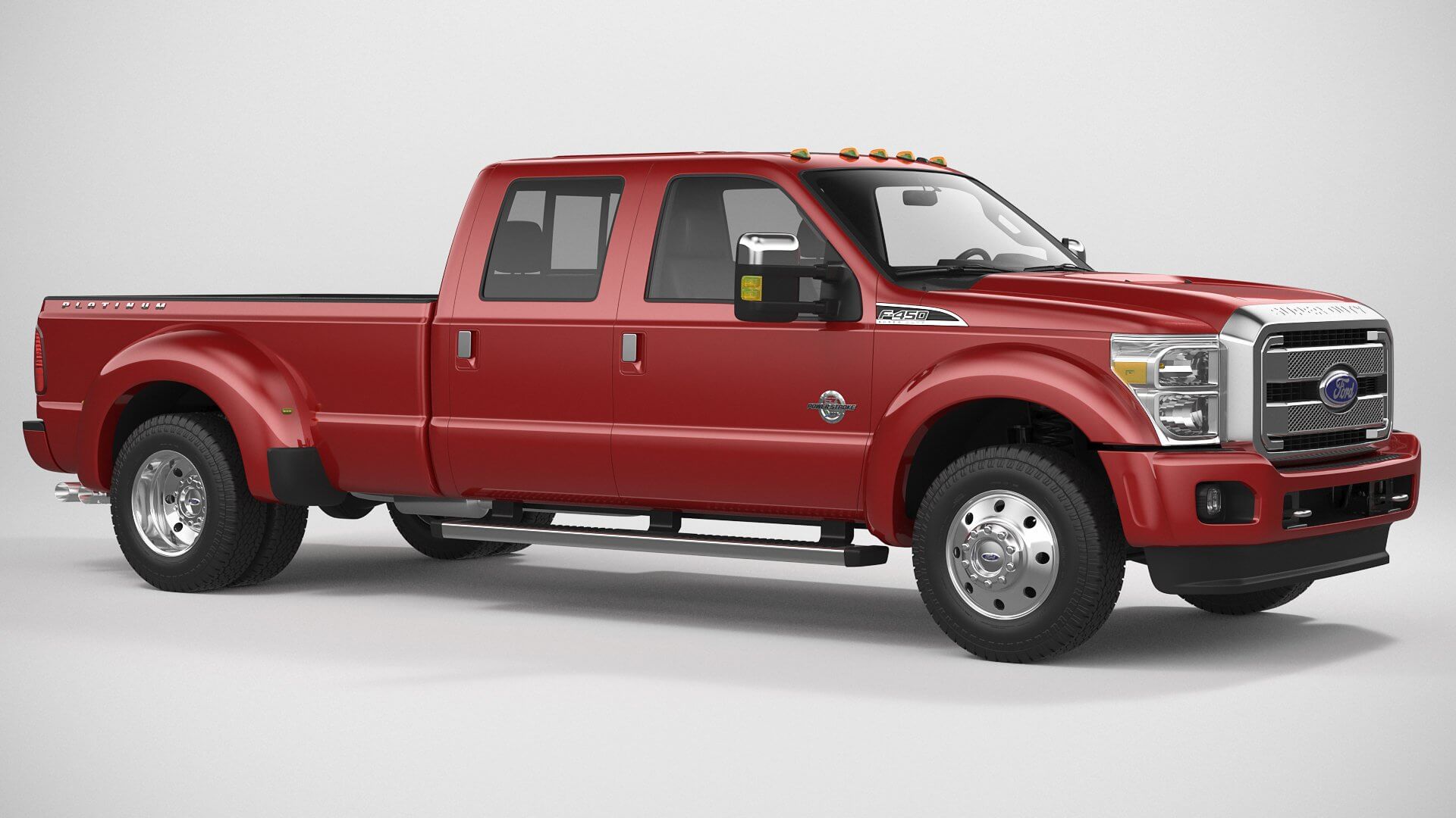 Ford Super Duty 2016 F450 Crew Cab DRW - 3D Model by 3dacuvision