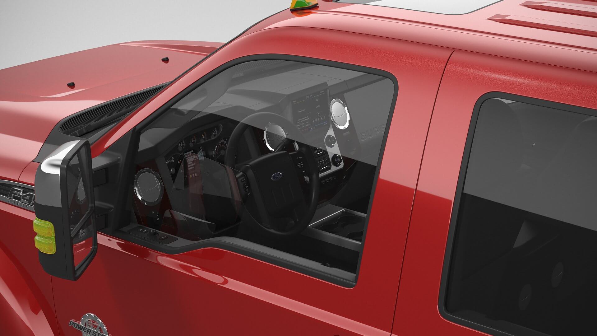 Ford Super Duty 2016 F450 Crew Cab DRW - 3D Model by 3dacuvision