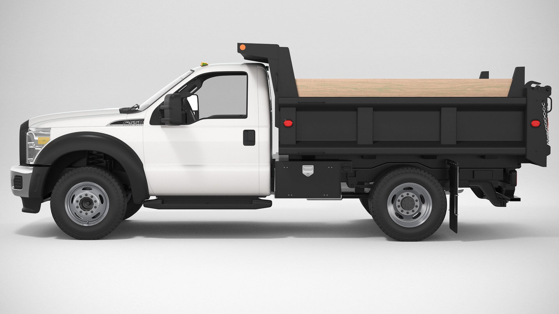 Ford Super Duty 2016 F550 Dump Truck - 3D Model by 3dacuvision