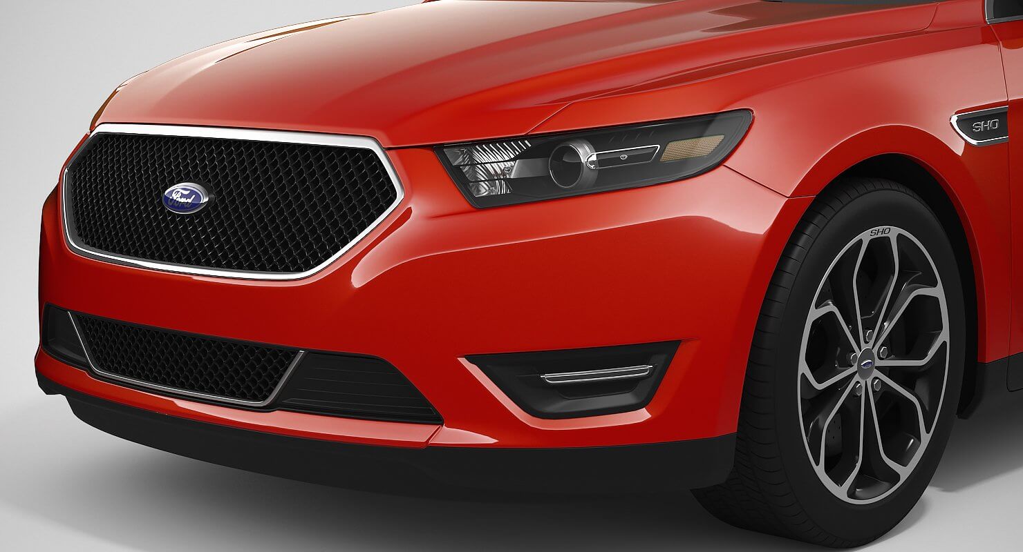 Ford Taurus SHO 2018 - 3D Model by 3dacuvision