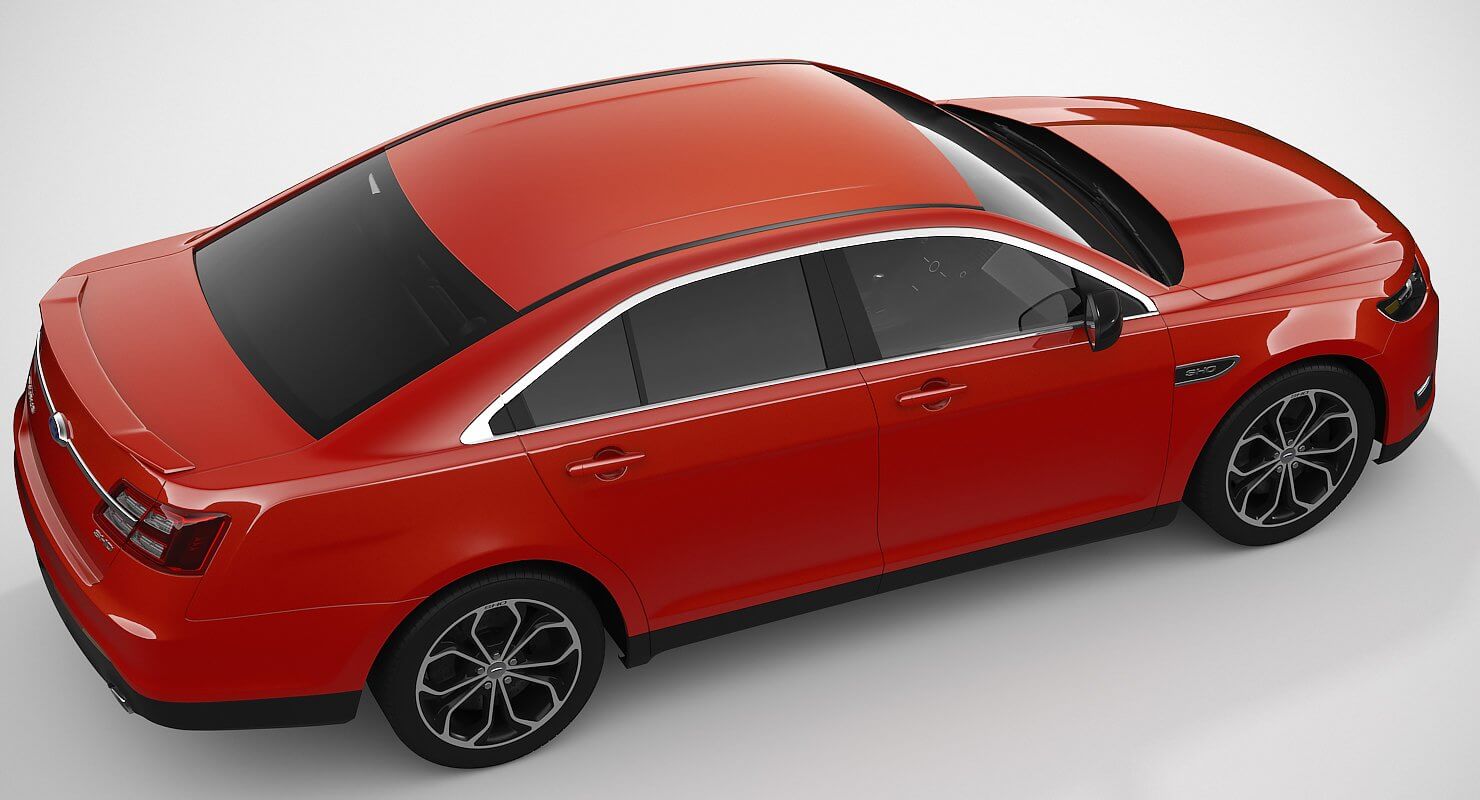 Ford Taurus SHO 2018 - 3D Model by 3dacuvision