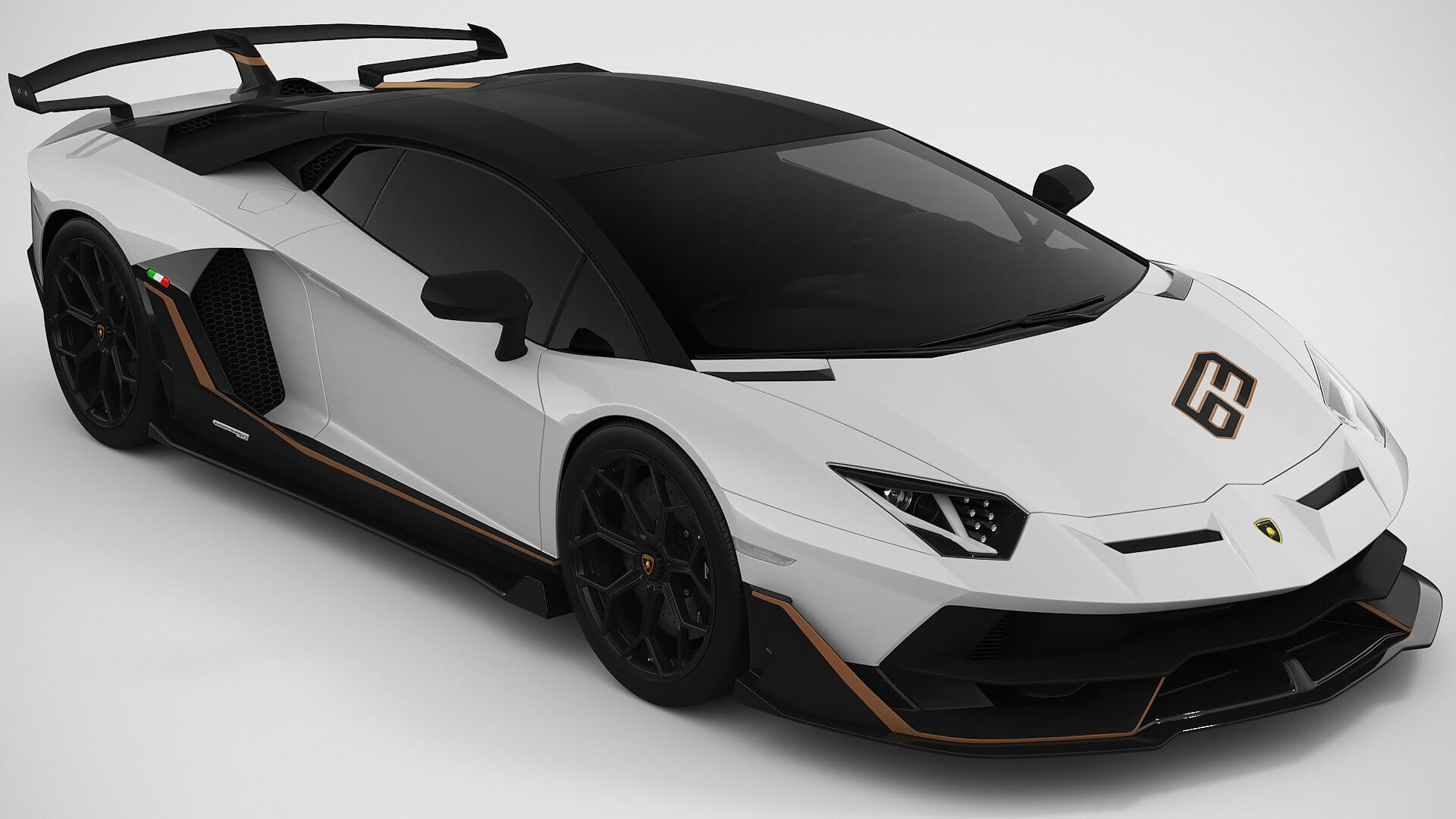 Lamborghini Aventador SVJ 63 - 3D Model by 3dacuvision