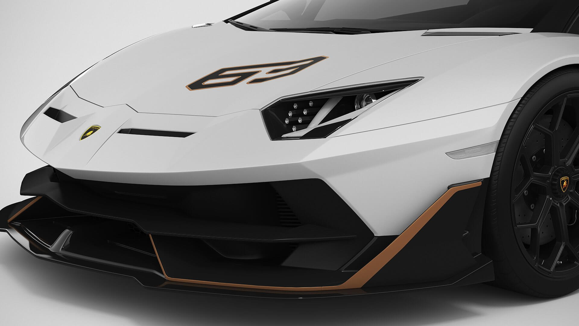 Lamborghini Aventador SVJ 63 - 3D Model by 3dacuvision