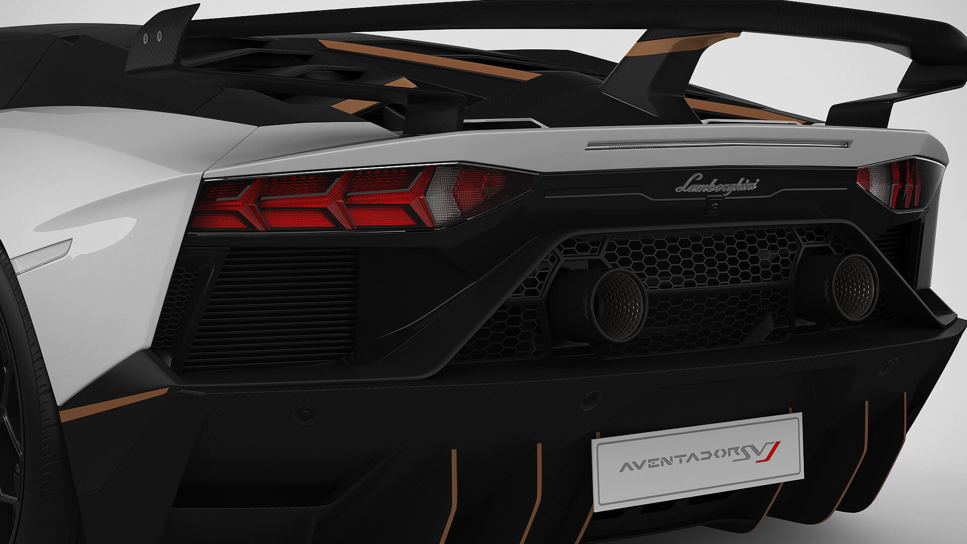 Lamborghini Aventador SVJ 63 - 3D Model by 3dacuvision