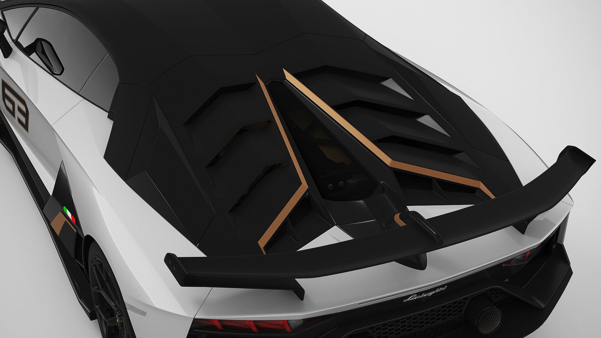 Lamborghini Aventador SVJ 63 - 3D Model by 3dacuvision