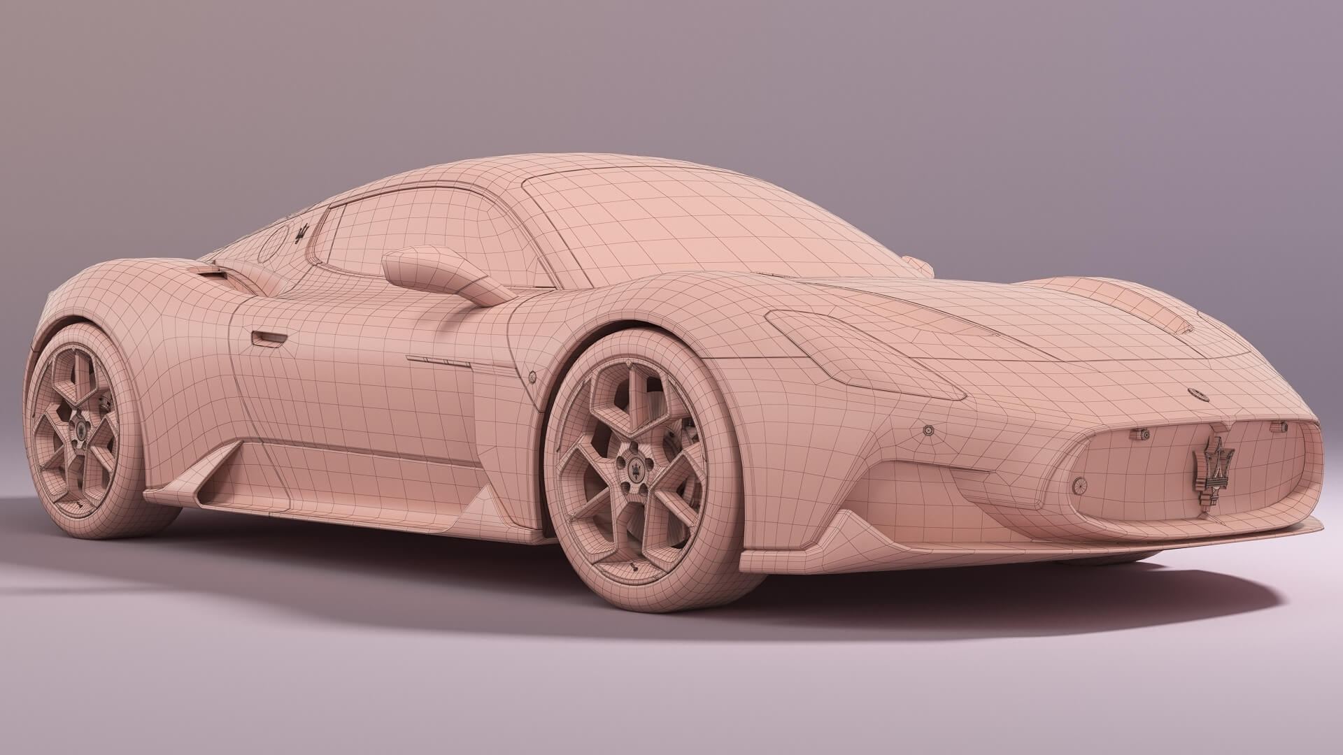 Maserati MC20 - 3D Model by 3dacuvision