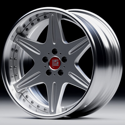 Work LS Wheel - 3D Model by 3DAutomotiveStuFF