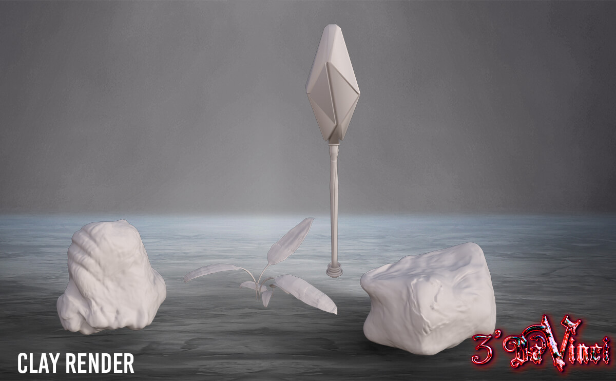 Mercurian Vignette - Free Daz Content by 3DaVinci