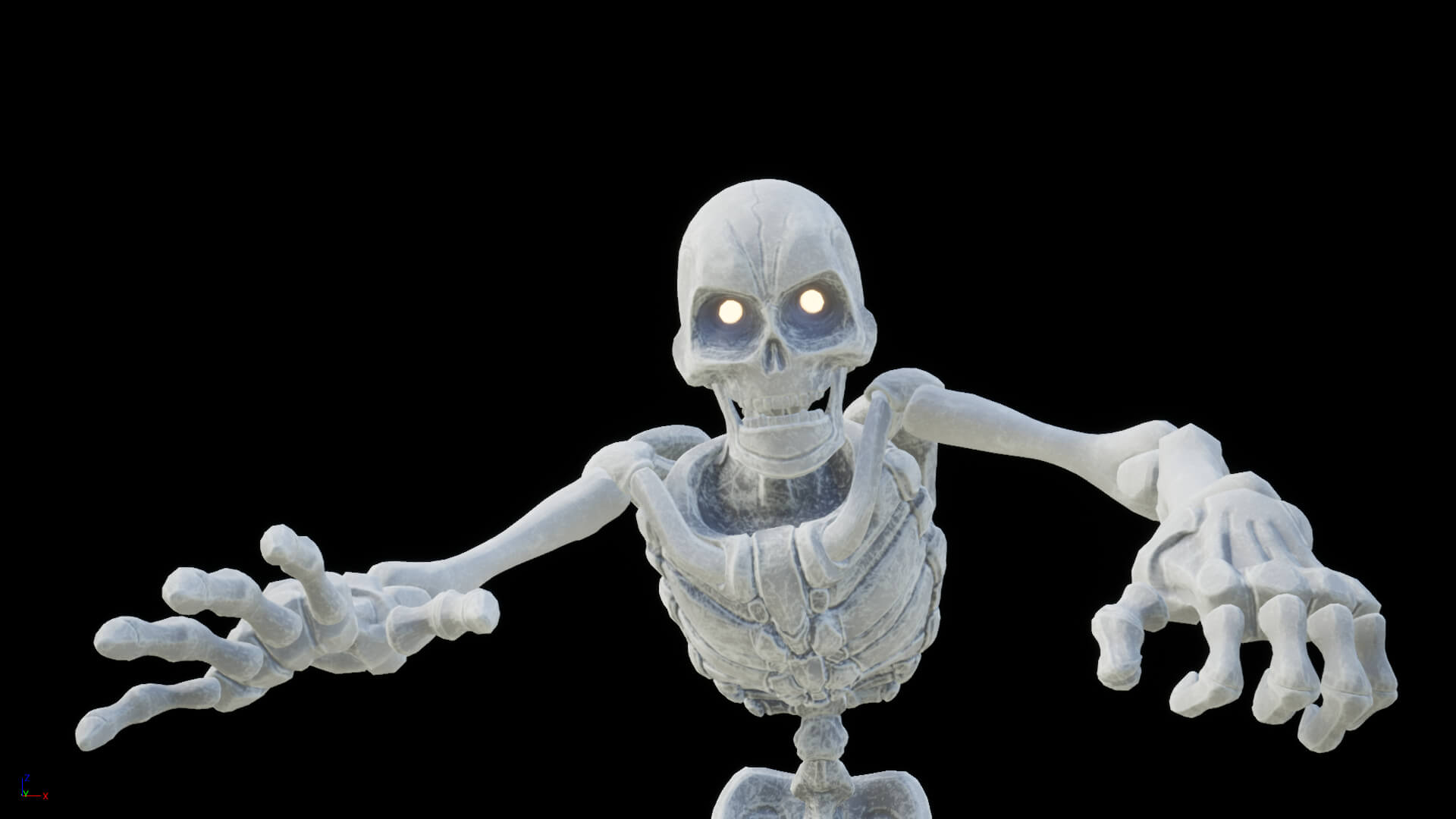 Skeleton Race - 3D Model by 3dBeAst
