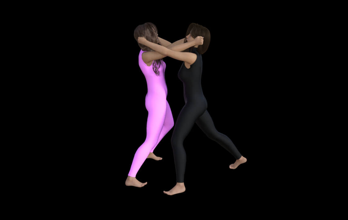 Catfight Pose Pack Vol. 1 - Daz Content by 3DCatfightProduction