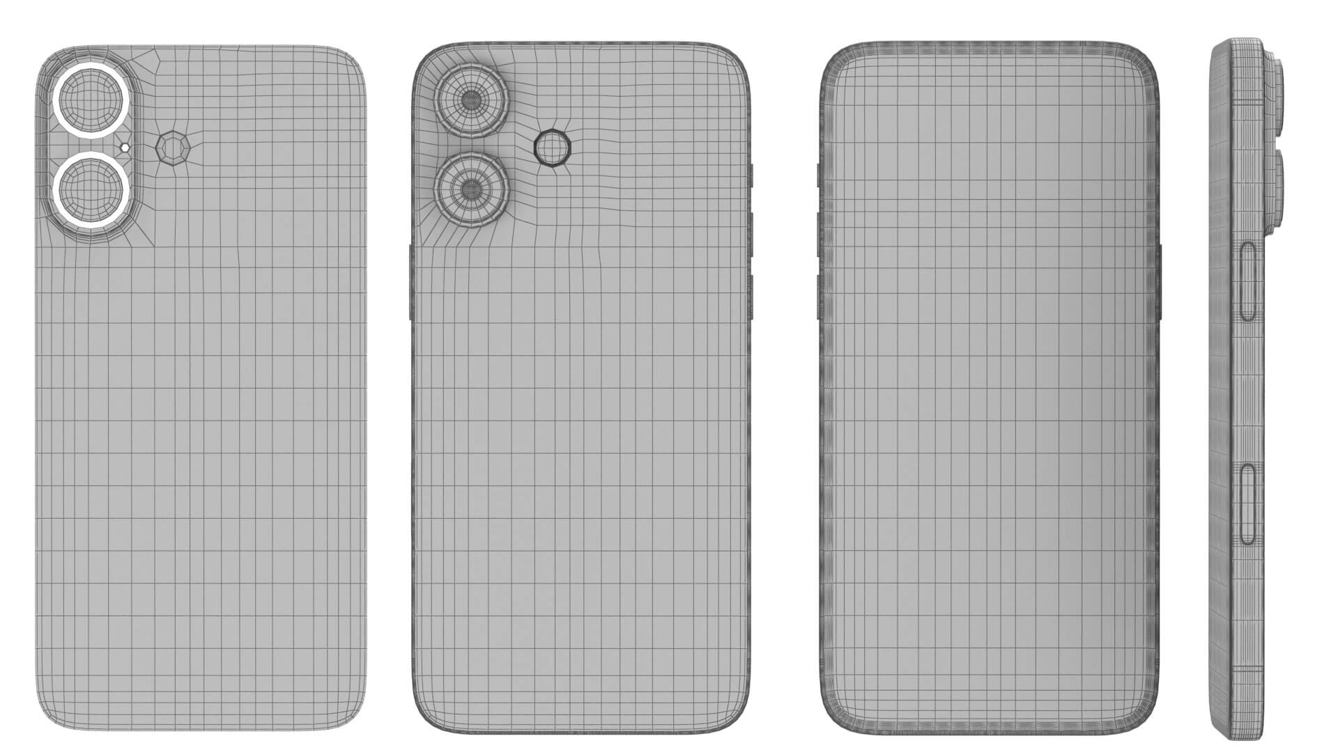 Apple iPhone 16 and Plus and Pro and Pro Max - 3D Model by 3dcharity