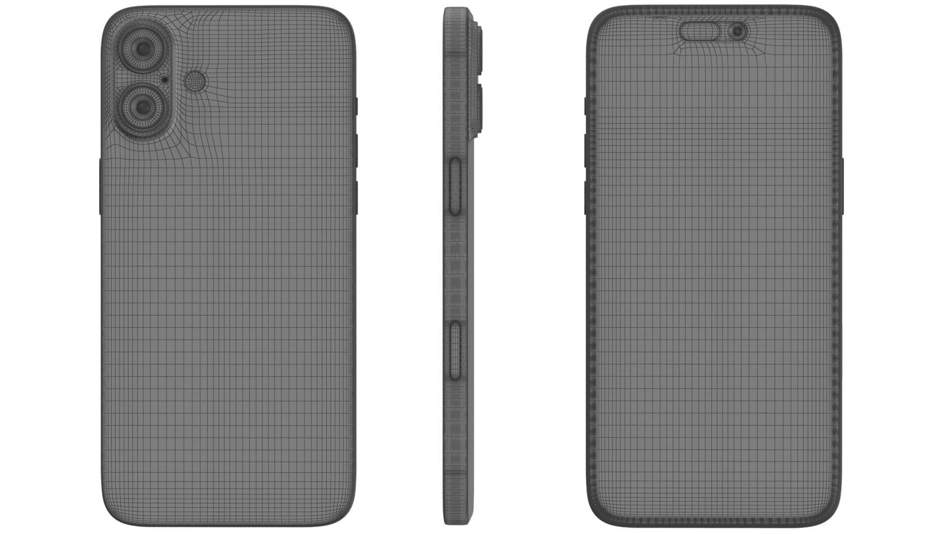 Apple iPhone 16 and Plus and Pro and Pro Max - 3D Model by 3dcharity