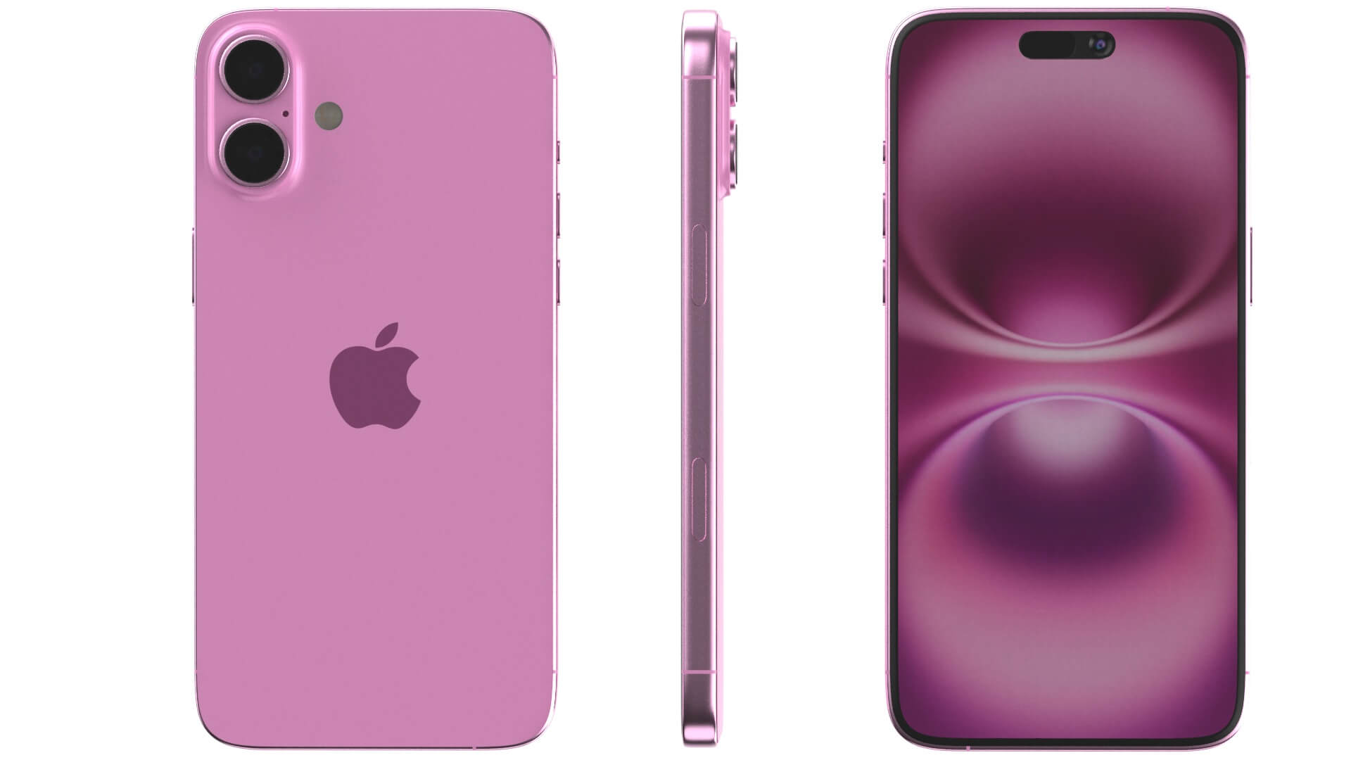 Apple iPhone 16 Plus All Colors - 3D Model by 3dcharity