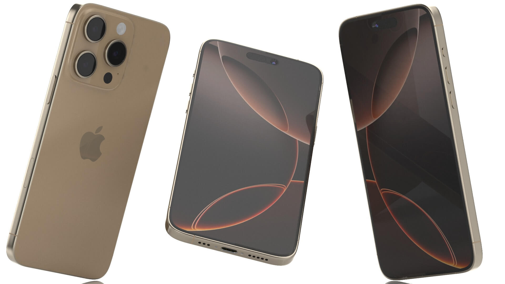 Apple iPhone 16 Pro All Colors - 3D Model by 3dcharity