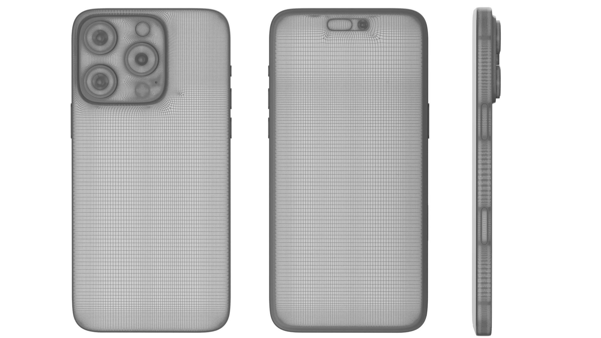 Apple iPhone 16 Pro Max All Colors - 3D Model by 3dcharity