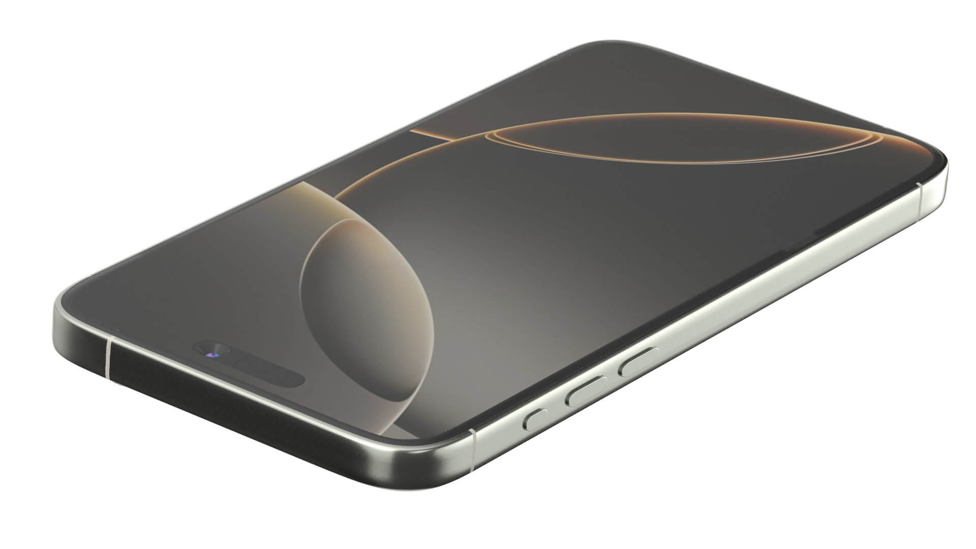 Apple iPhone 16 Pro Natural Titanium - 3D Model by 3dcharity