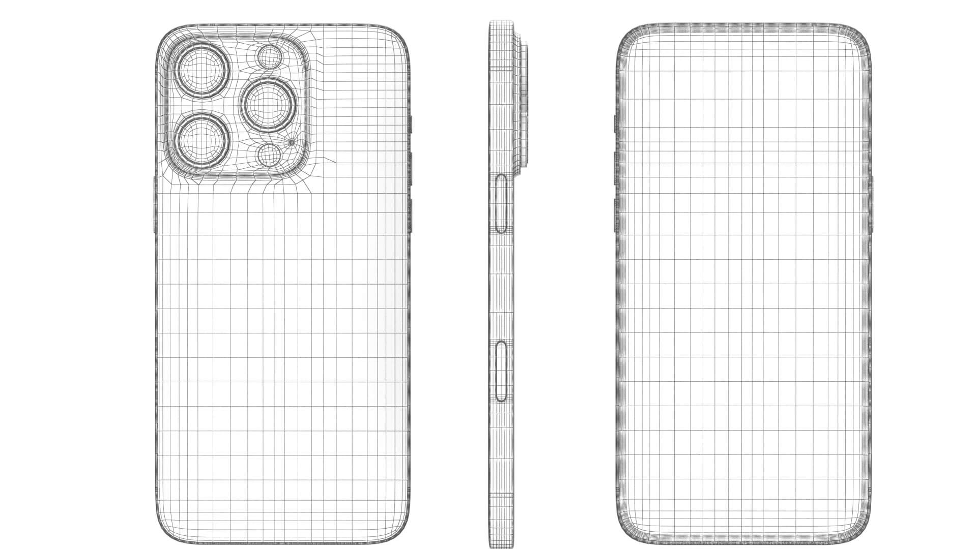 Apple iPhone 16 Pro Natural Titanium - 3D Model by 3dcharity