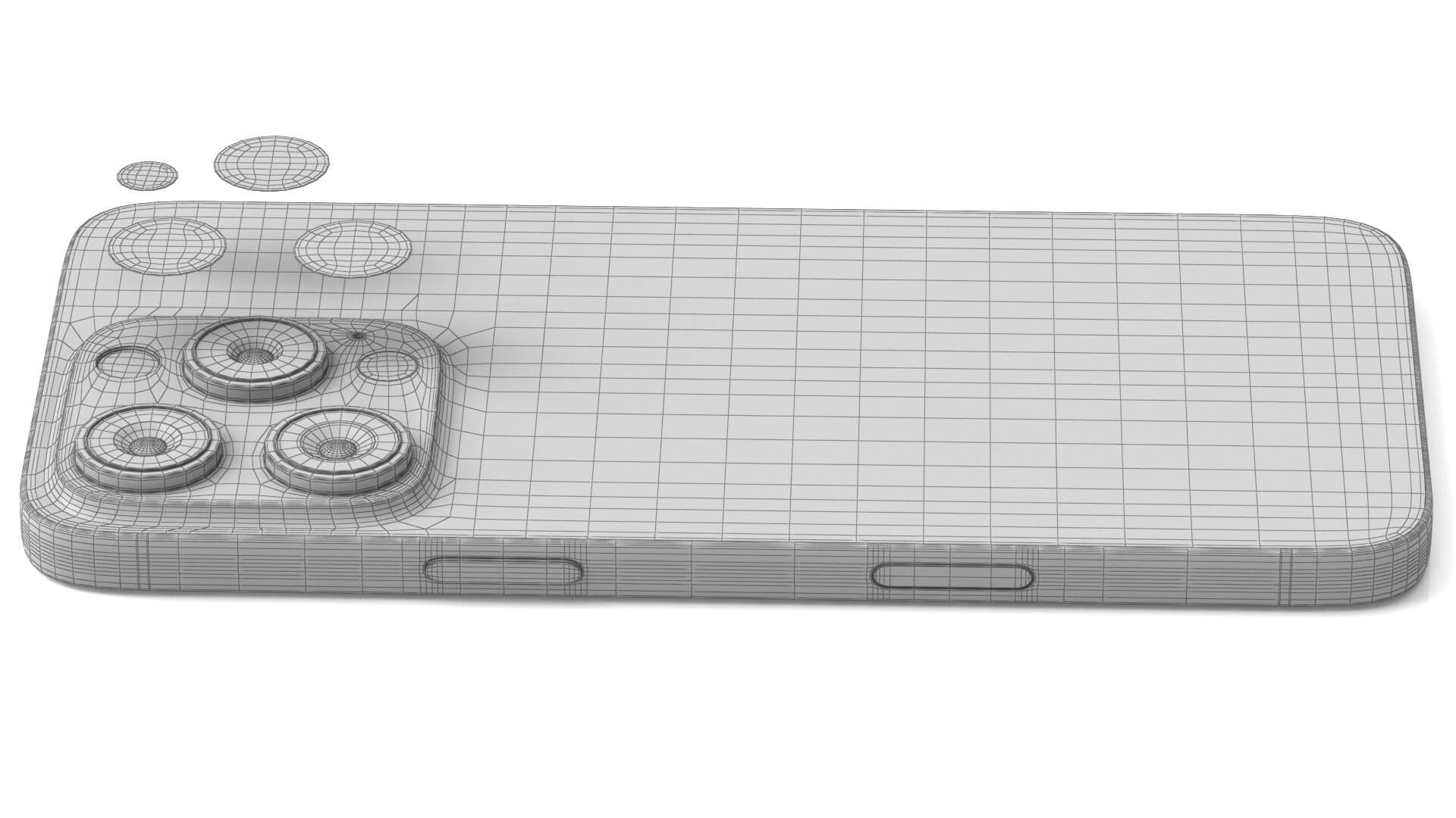 Apple iPhone 16 Pro Natural Titanium - 3D Model by 3dcharity