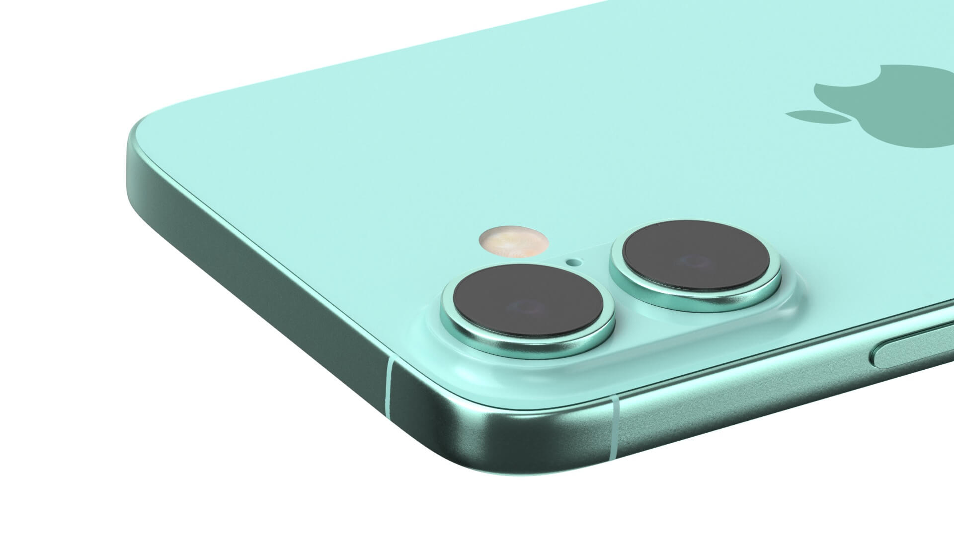 Apple iPhone 16 Teal - 3D Model by 3dcharity