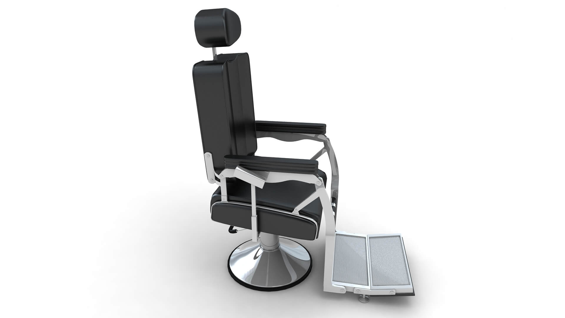 Barber Chair - 3D Model by 3dcharity