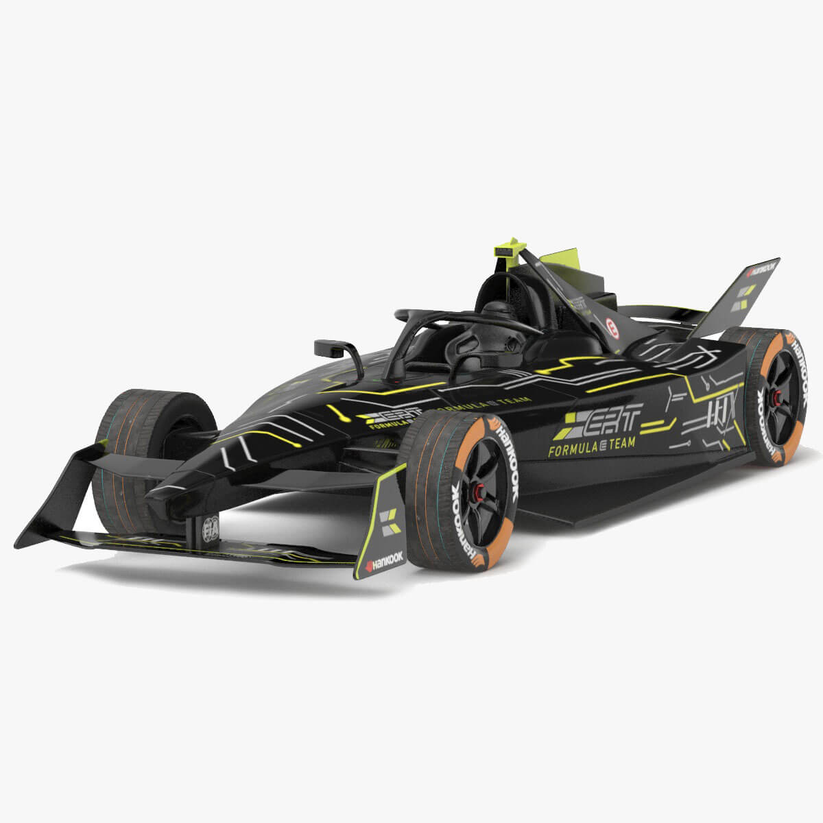 Formula E Season 2024 Race Car Collection - 3D Model by 3dcharity