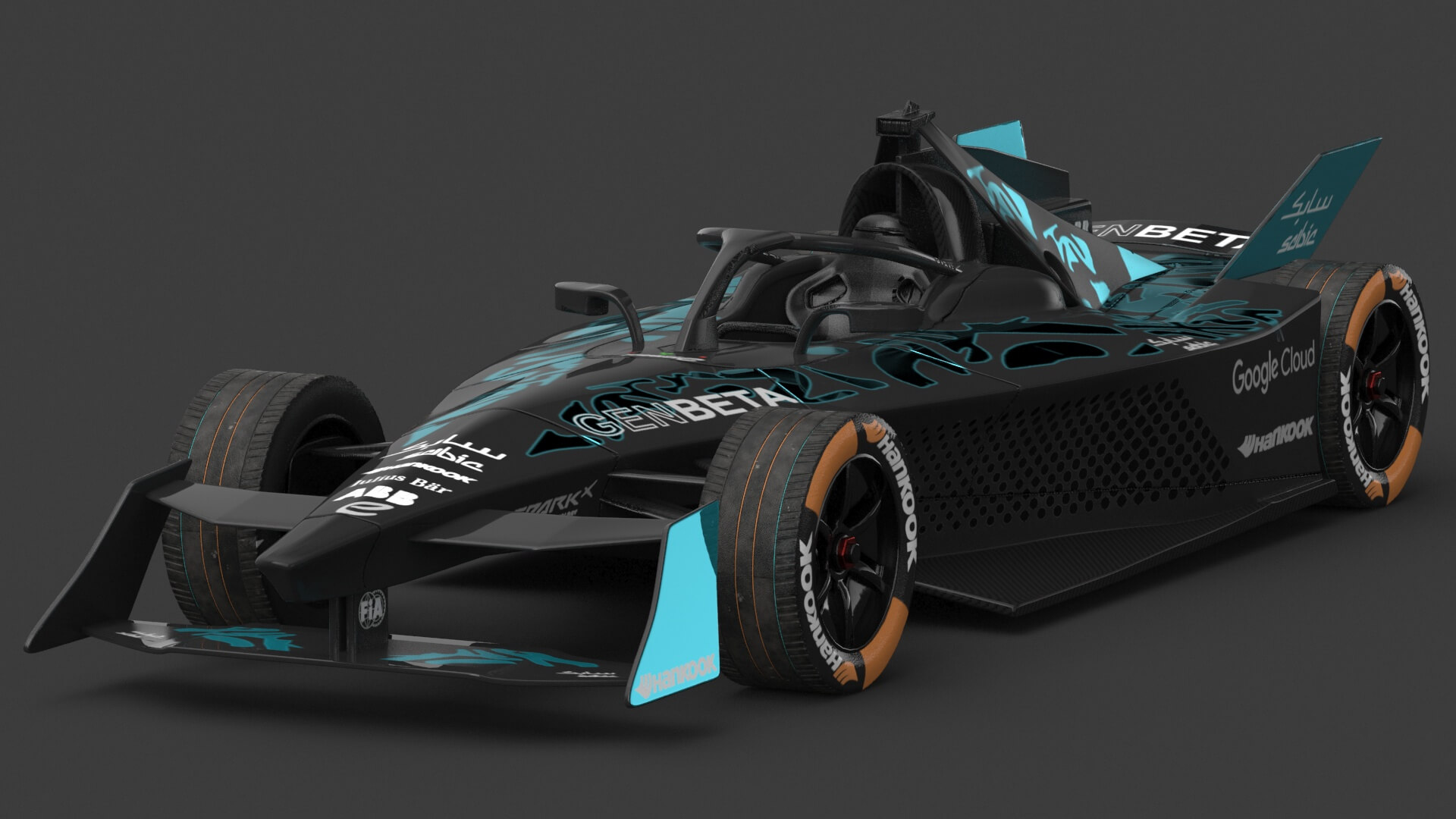 Genbeta Formula E Season 2025 PBR - 3D Model by 3dcharity