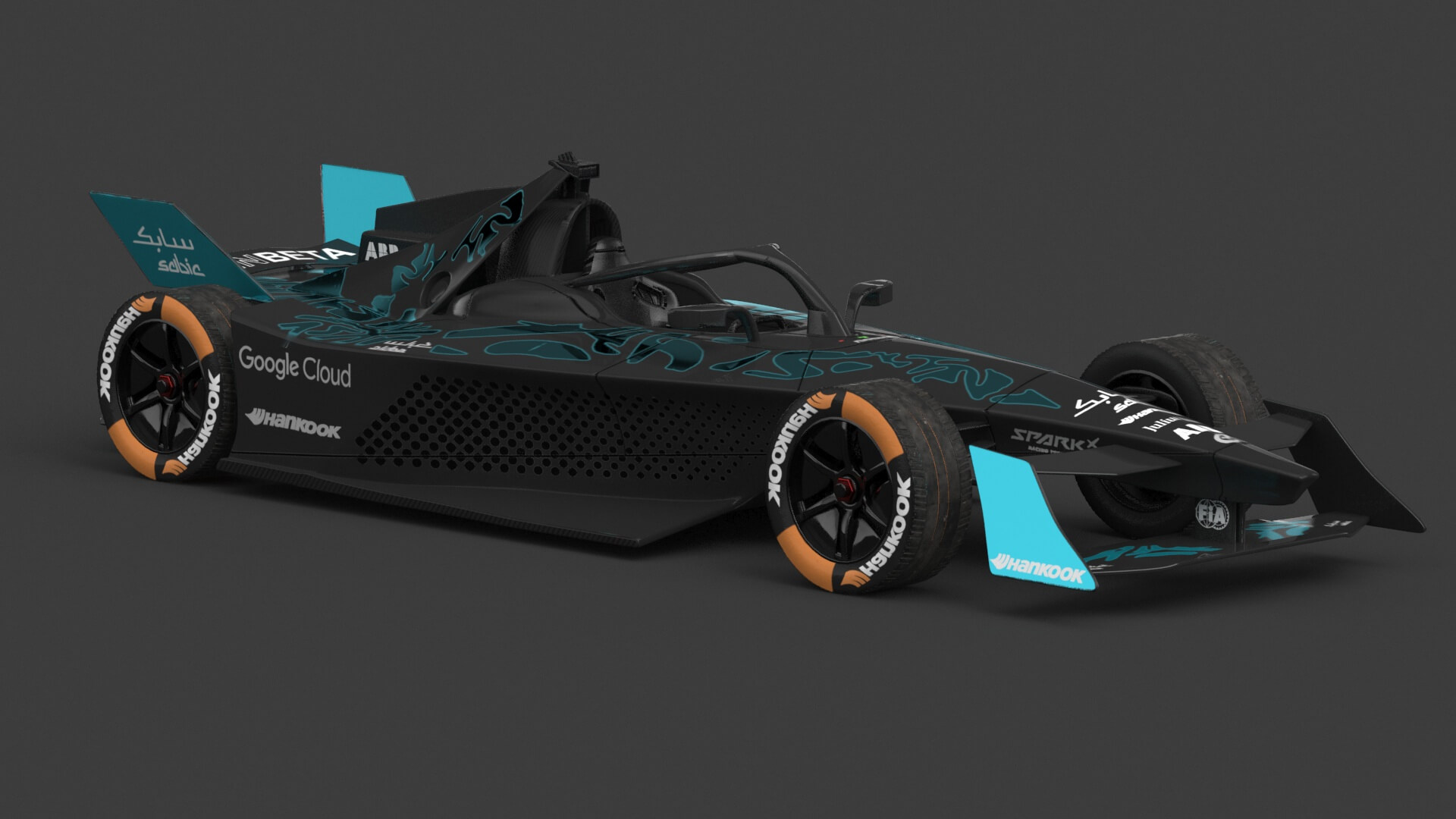 Genbeta Formula E Season 2025 PBR - 3D Model by 3dcharity