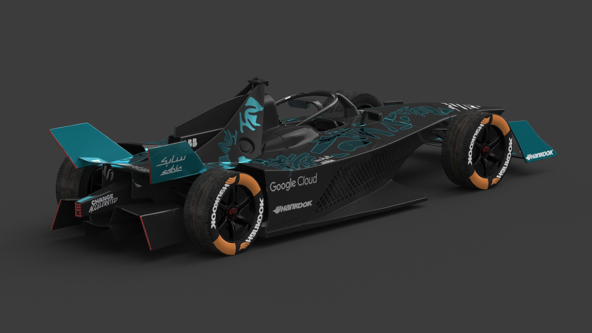 Genbeta Formula E Season 2025 PBR - 3D Model by 3dcharity