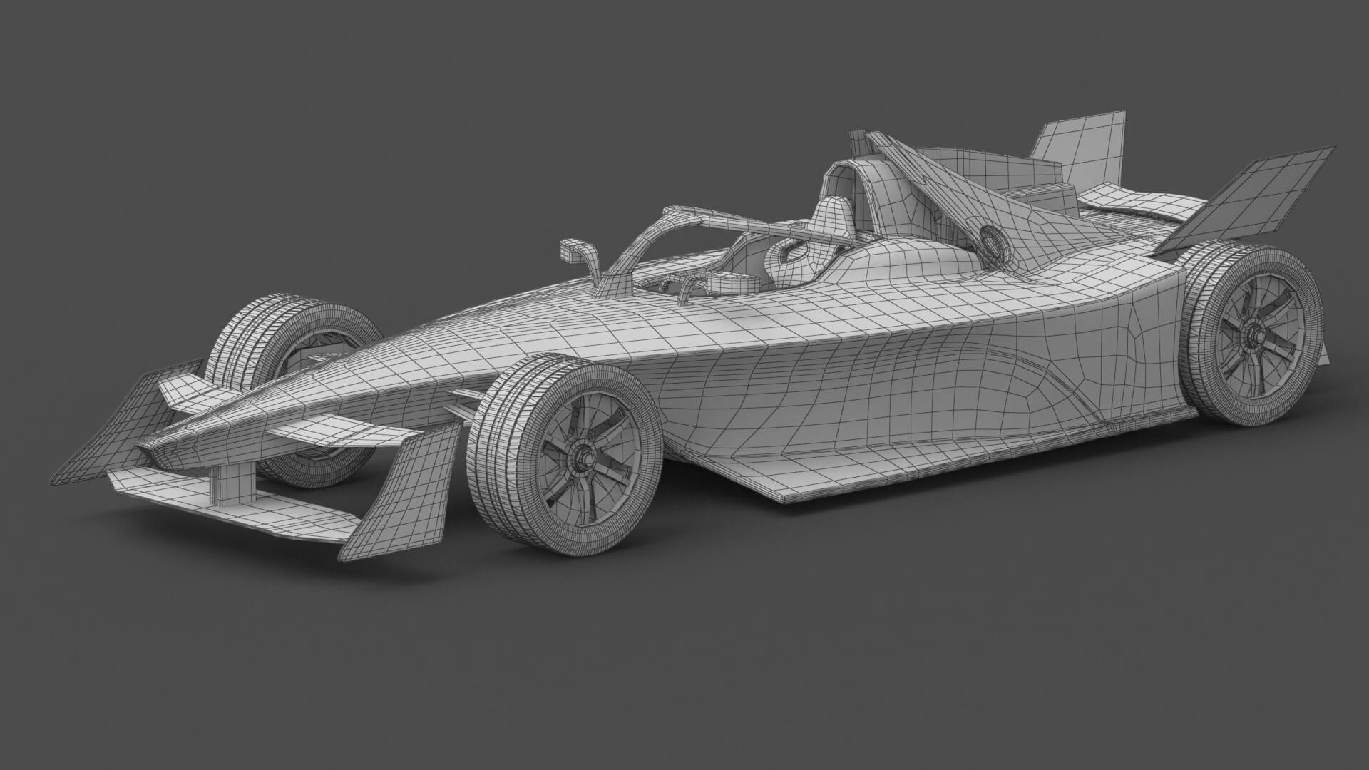 Genbeta Formula E Season 2025 PBR - 3D Model by 3dcharity