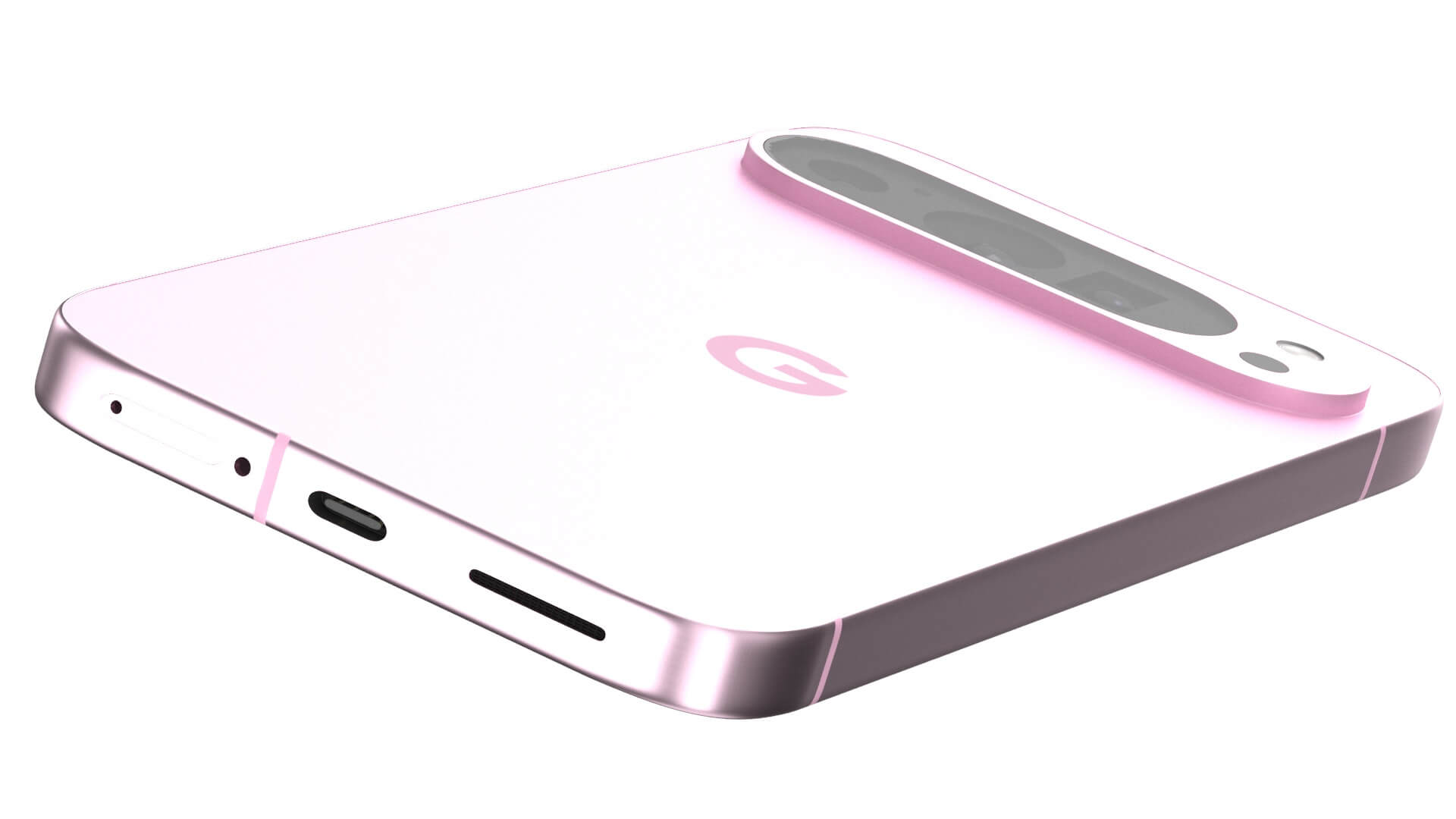 Google Pixel 9 Pro Rose Quartz - 3D Model by 3dcharity