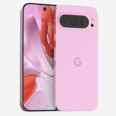 Google Pixel 9 Pro Rose Quartz - 3D Model by 3dcharity