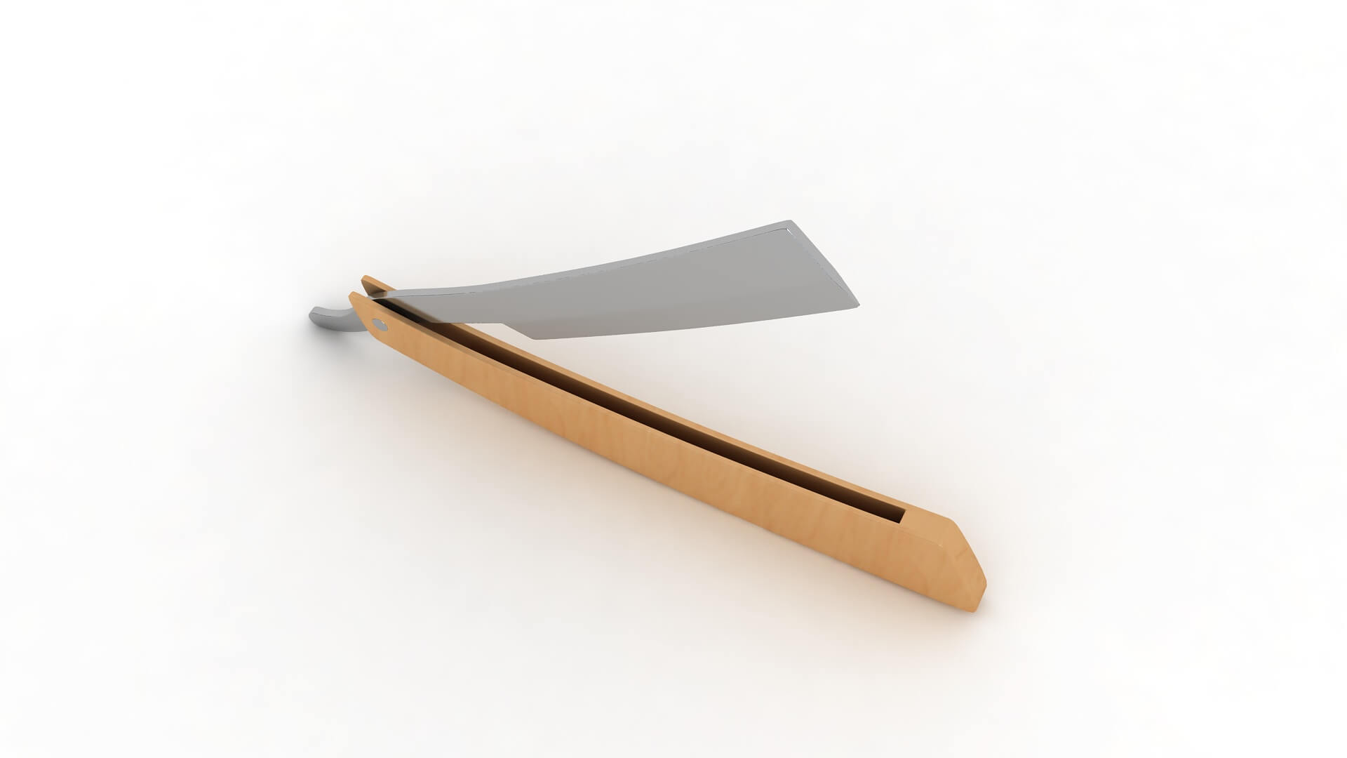 Straight Razor - 3D Model by 3dcharity