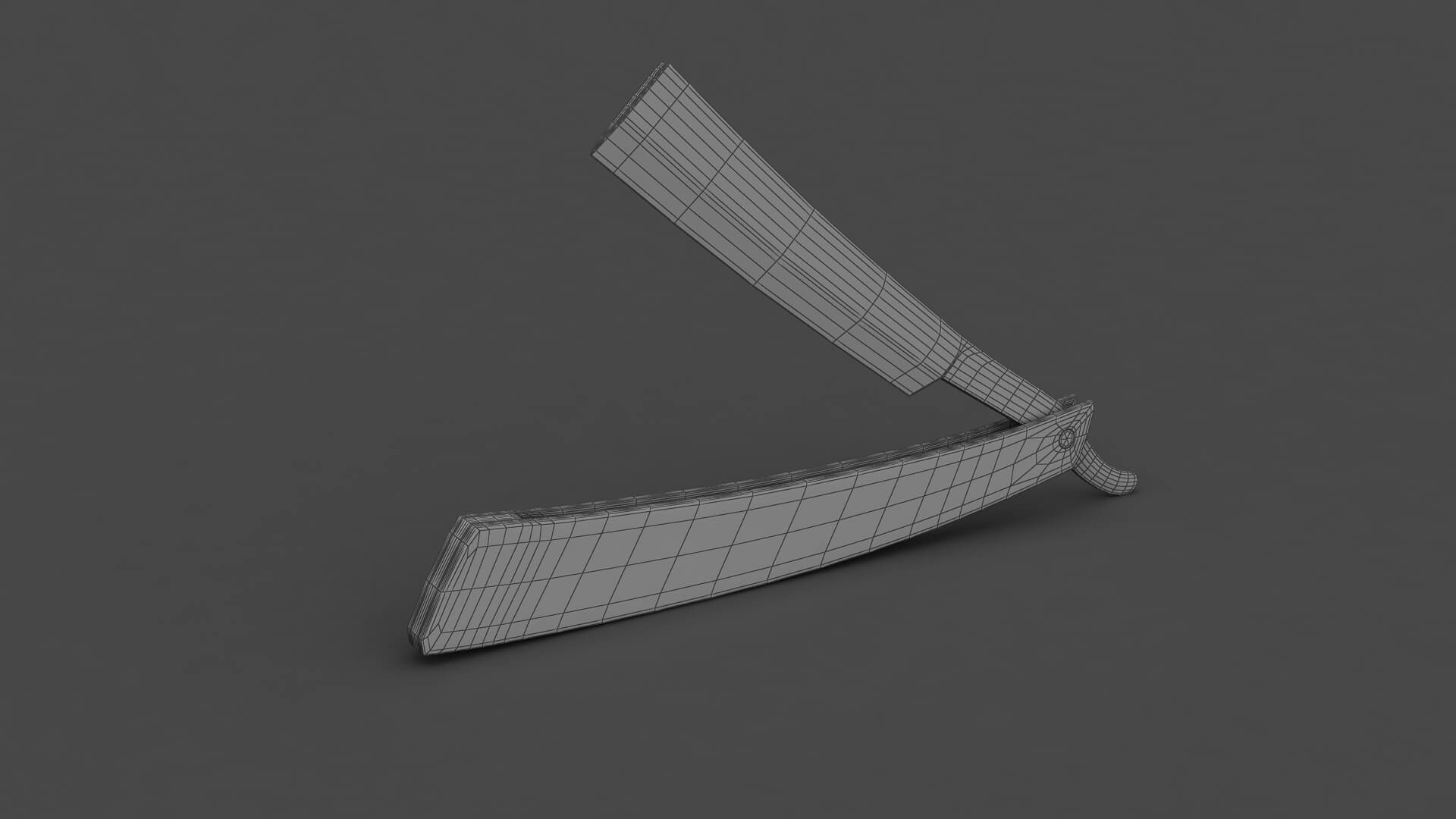 Straight Razor - 3D Model by 3dcharity