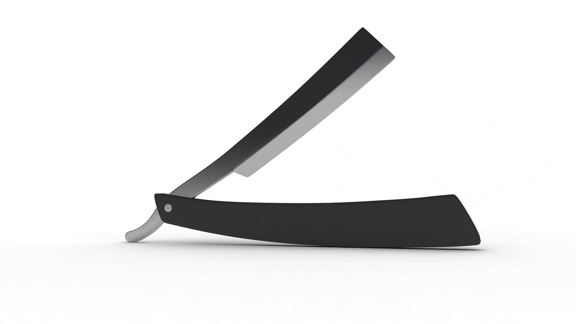 Straight Razor - 3D Model by 3dcharity