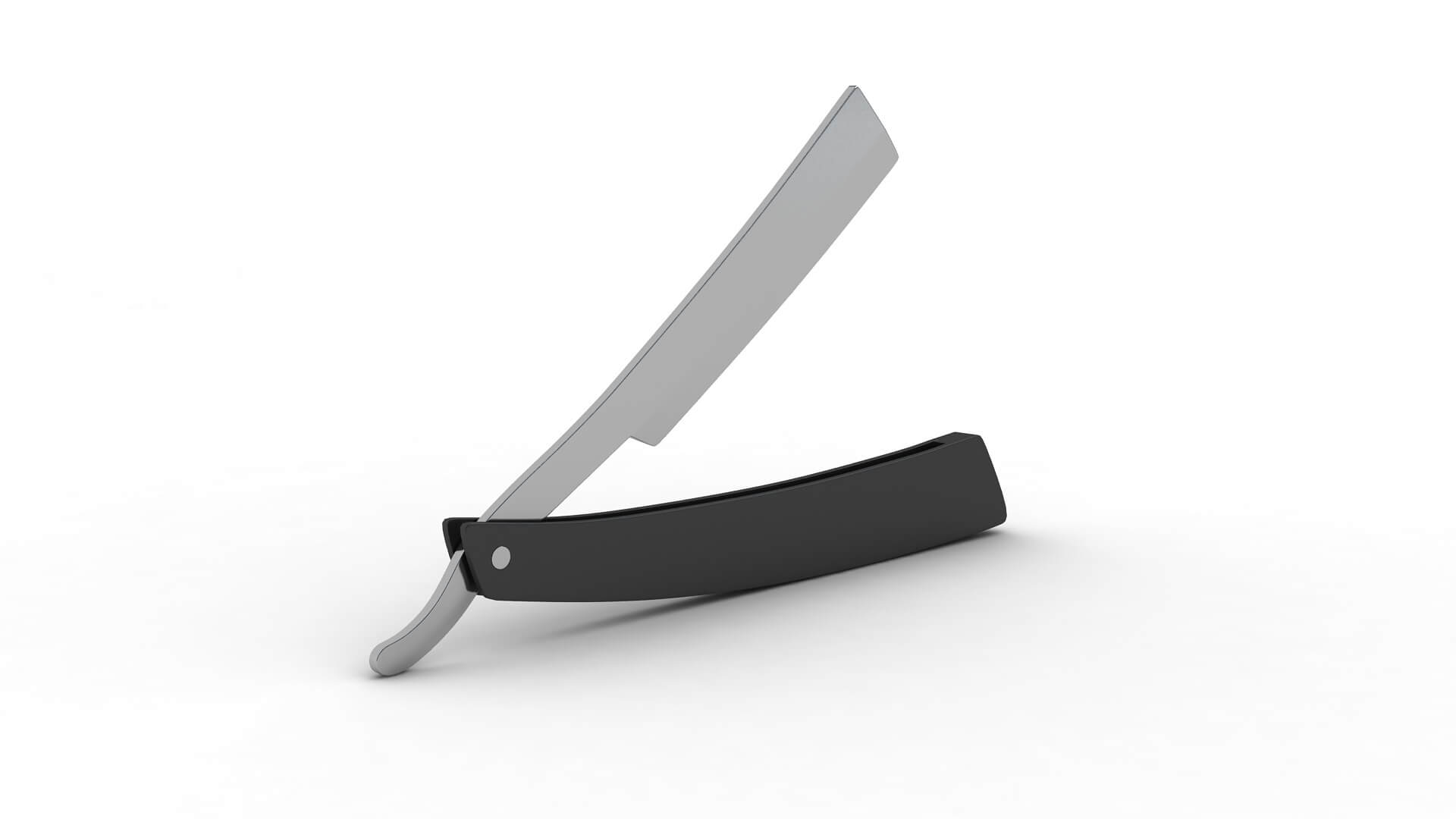 Straight Razor - 3D Model by 3dcharity