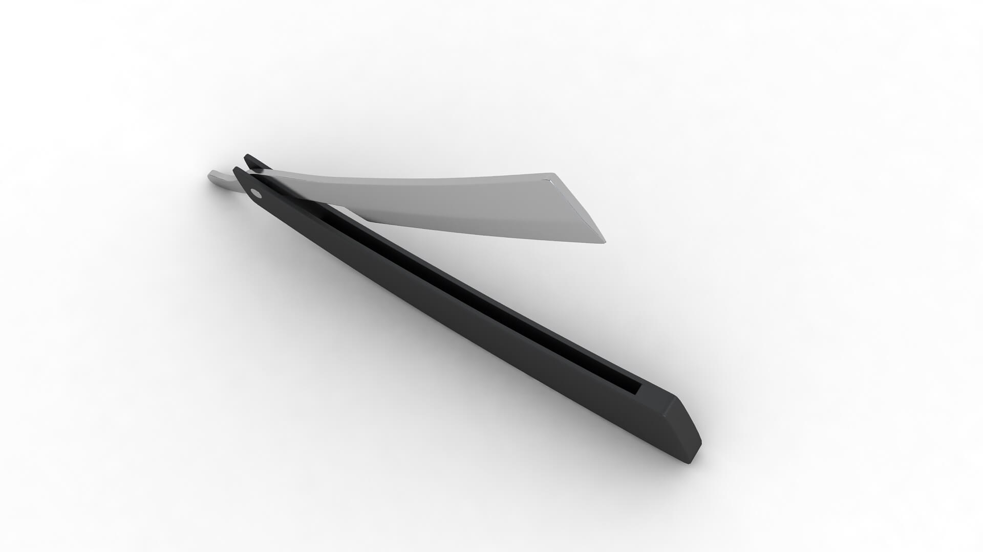 Straight Razor - 3D Model by 3dcharity