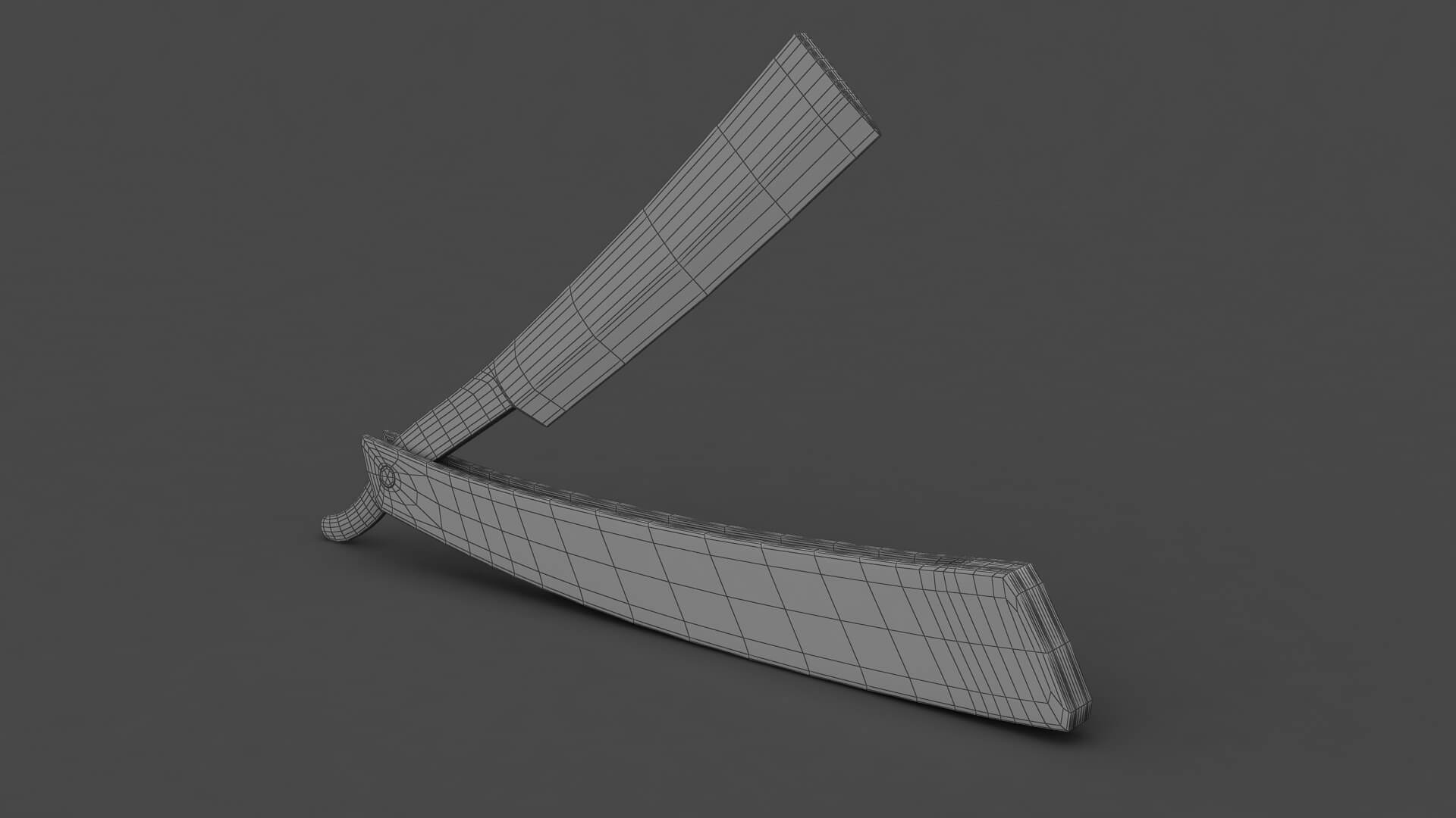 Straight Razor - 3D Model by 3dcharity