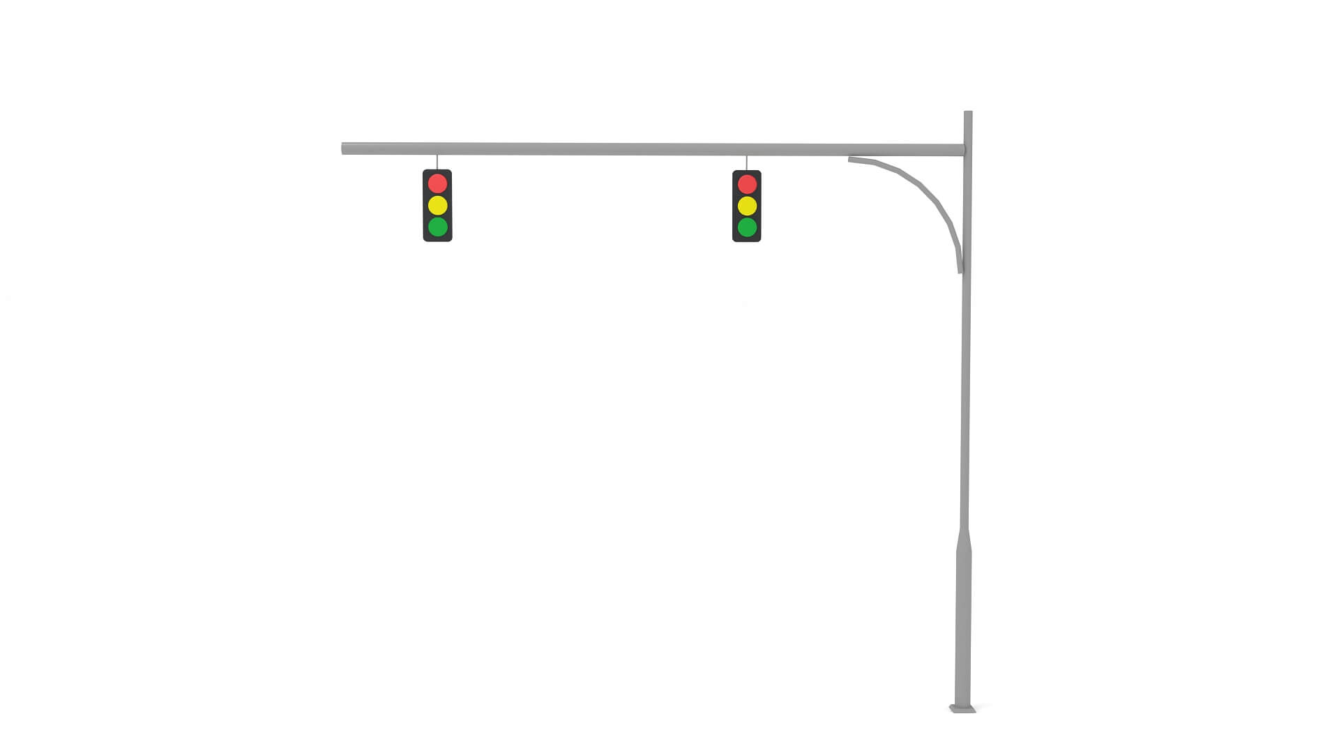 Traffic Signal Model by 3dcharity