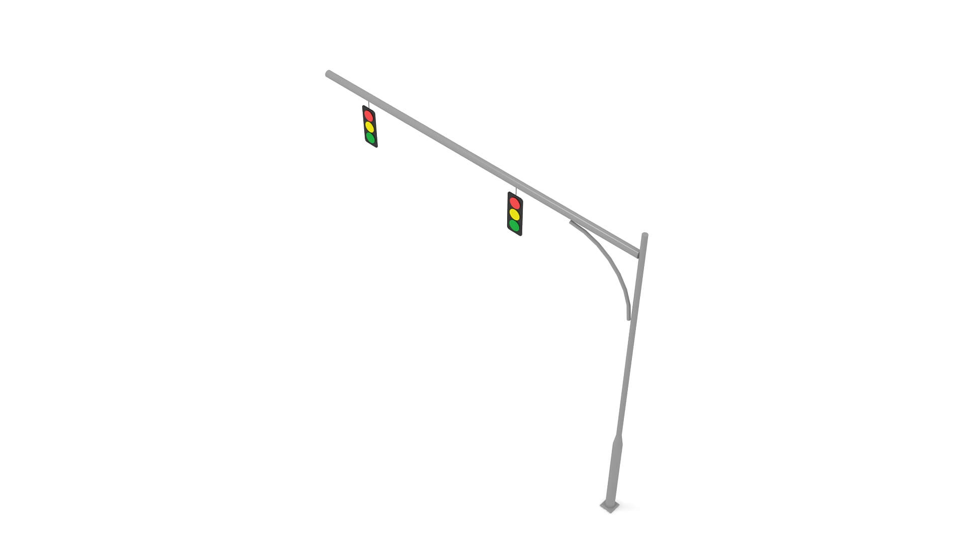 Traffic Signal Model by 3dcharity